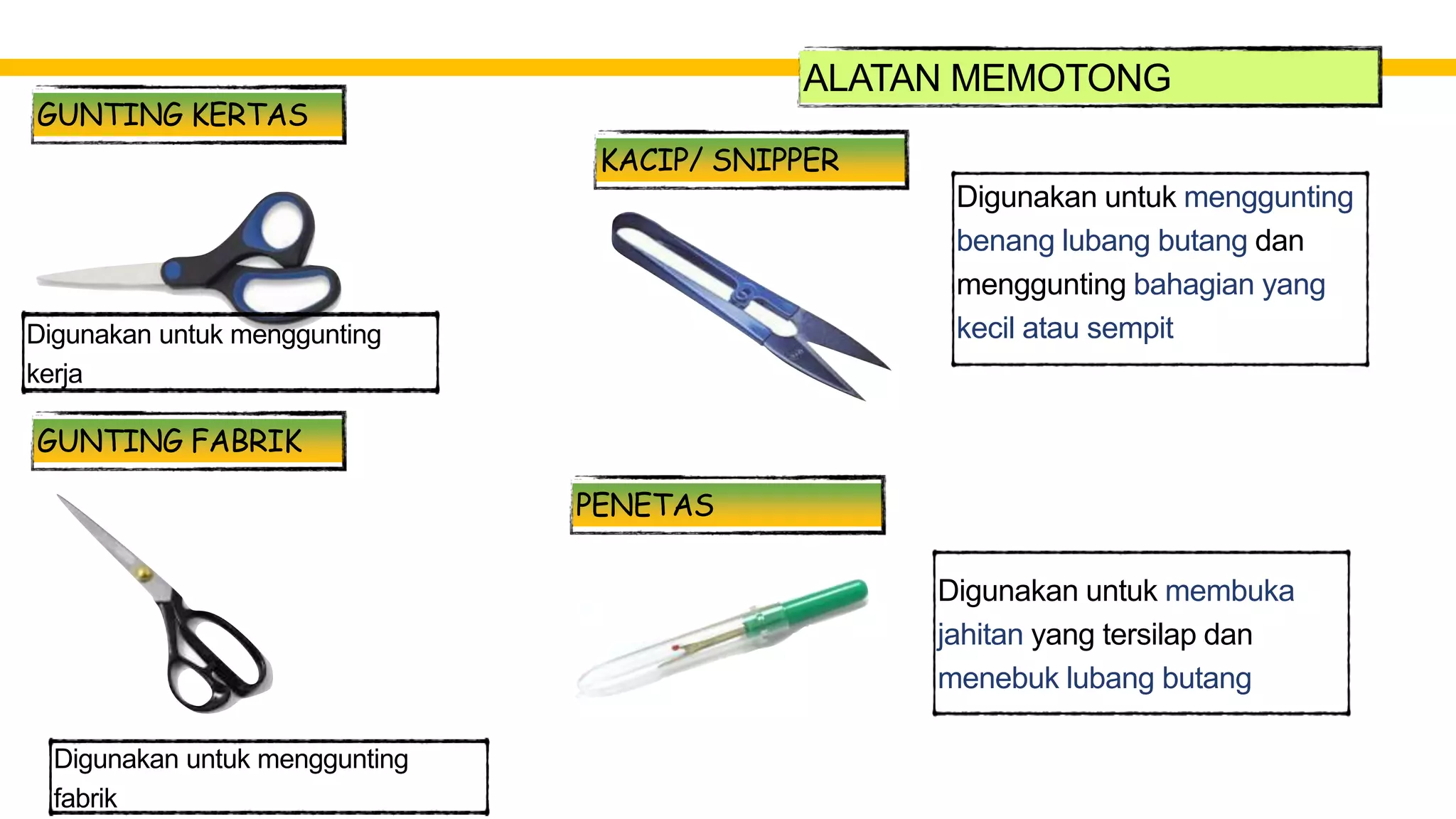 Alatan Dalam Proses Penyediaan Reka Bentuk Fesyen.ppt