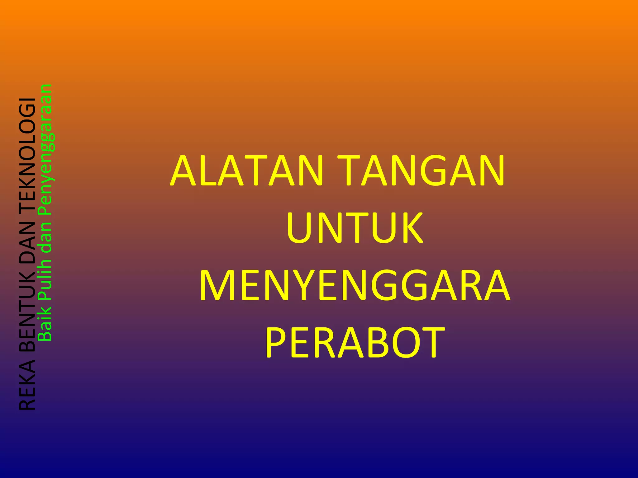 Alatan dan bahan | PPT
