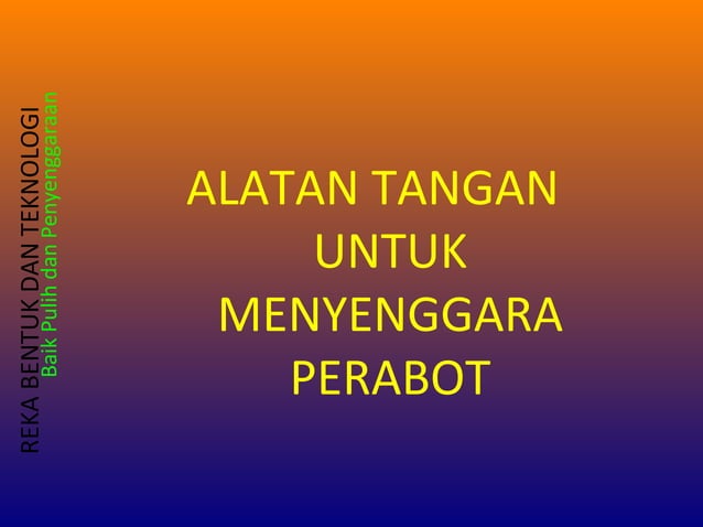 Alatan dan bahan | PPT