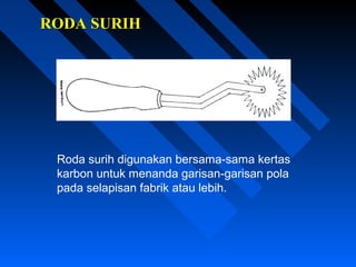 Alatan jahitan asas | PPT
