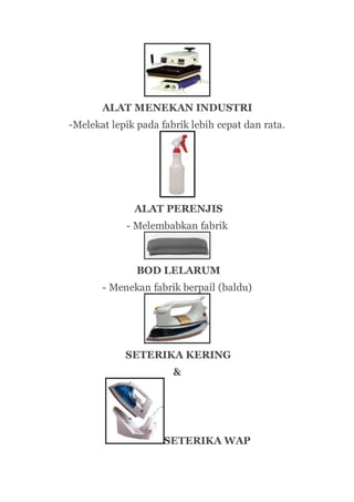 Alatan menjahit | DOCX