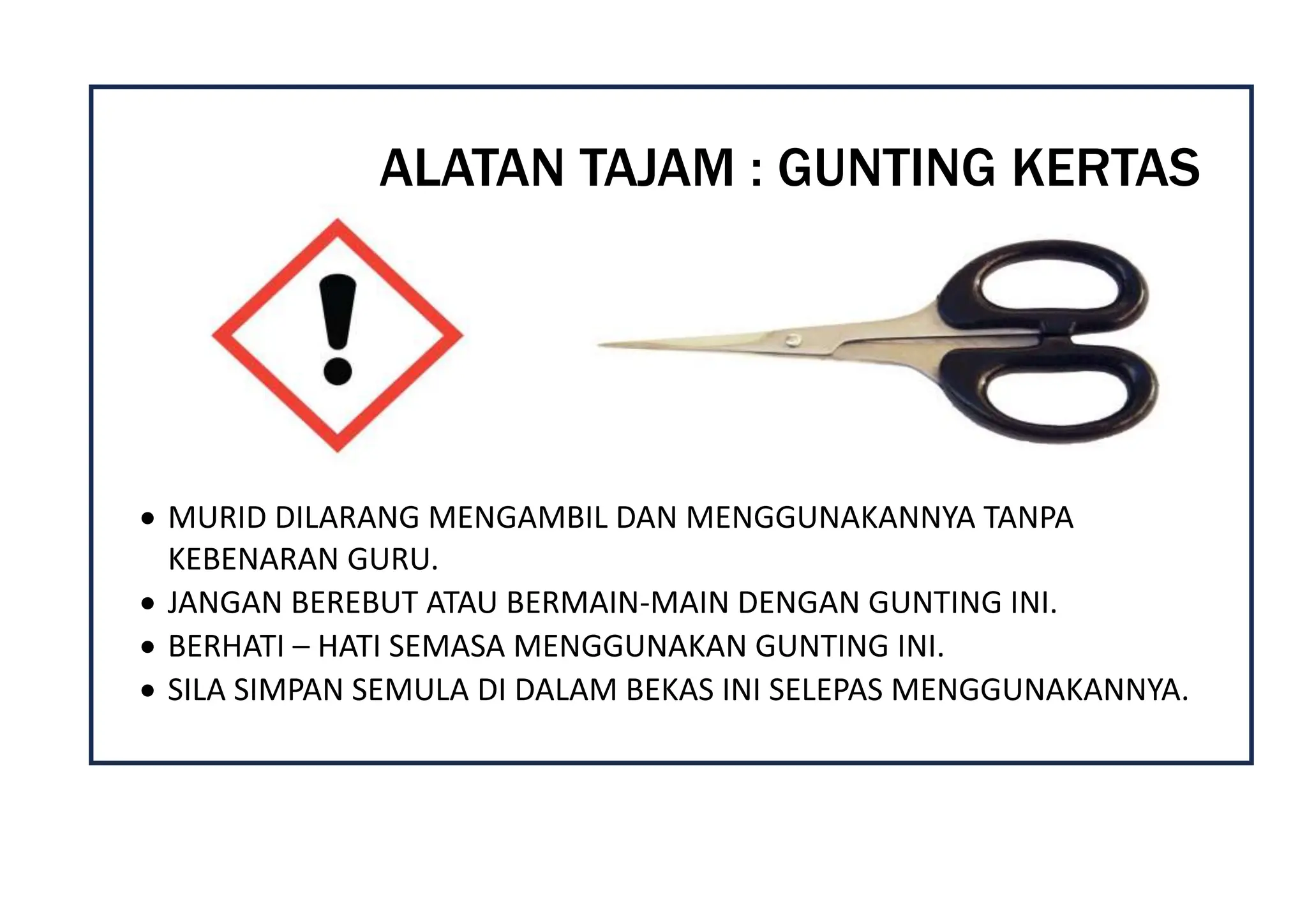 ALATAN TAJAM GUNTING cara untuk mengelakkan .docx