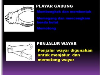 Alatan tangan dan pendawaian plag | PPTX