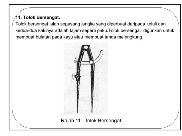 Alatan Tangan Dalam Kerja Kayu | PPT