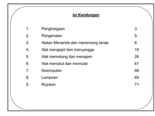 Alatan tangan dlm kerja kayu | PPTX