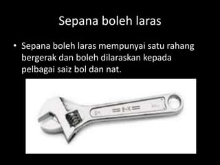 Enjin- Alatan Tangan | PPT