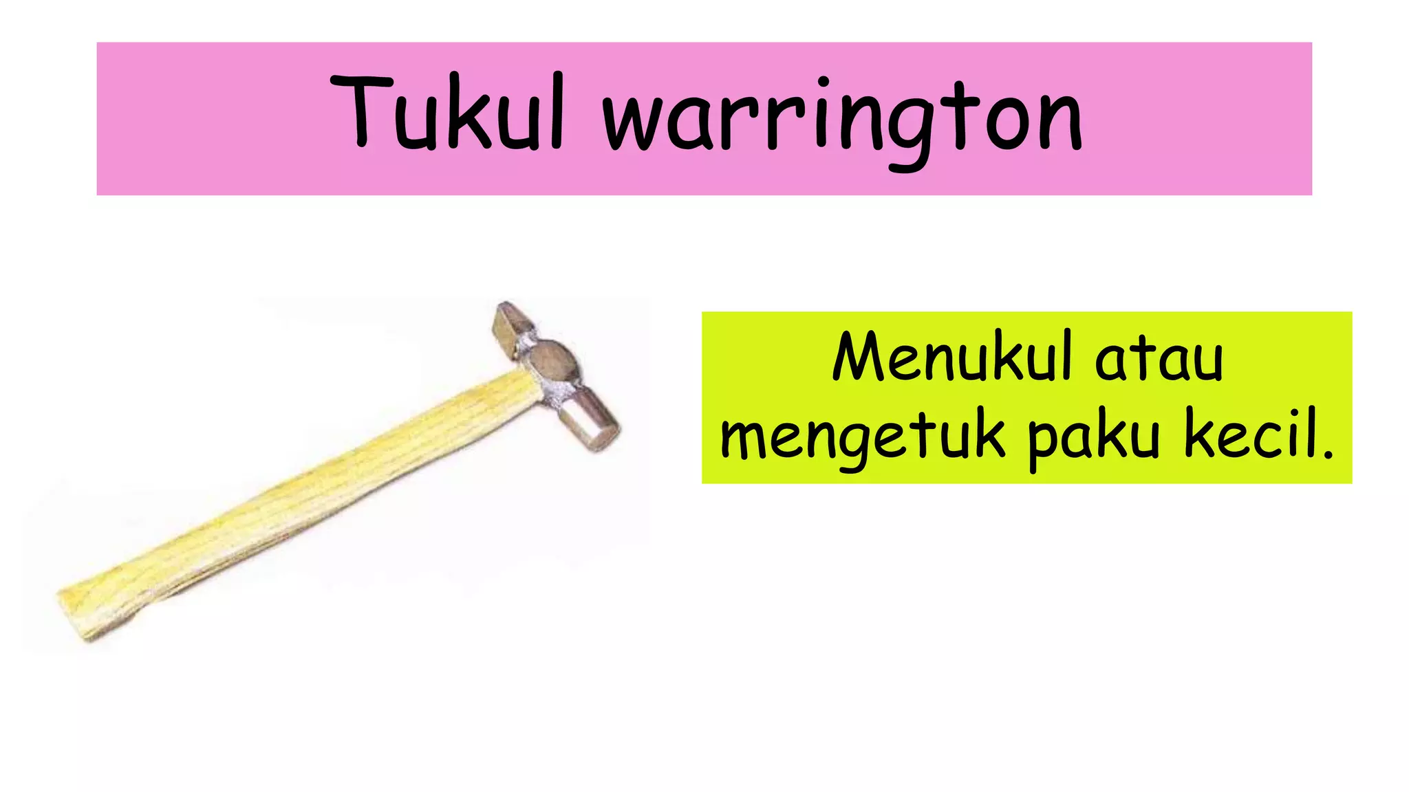 Alatan tangan tahun 4 | PPTX
