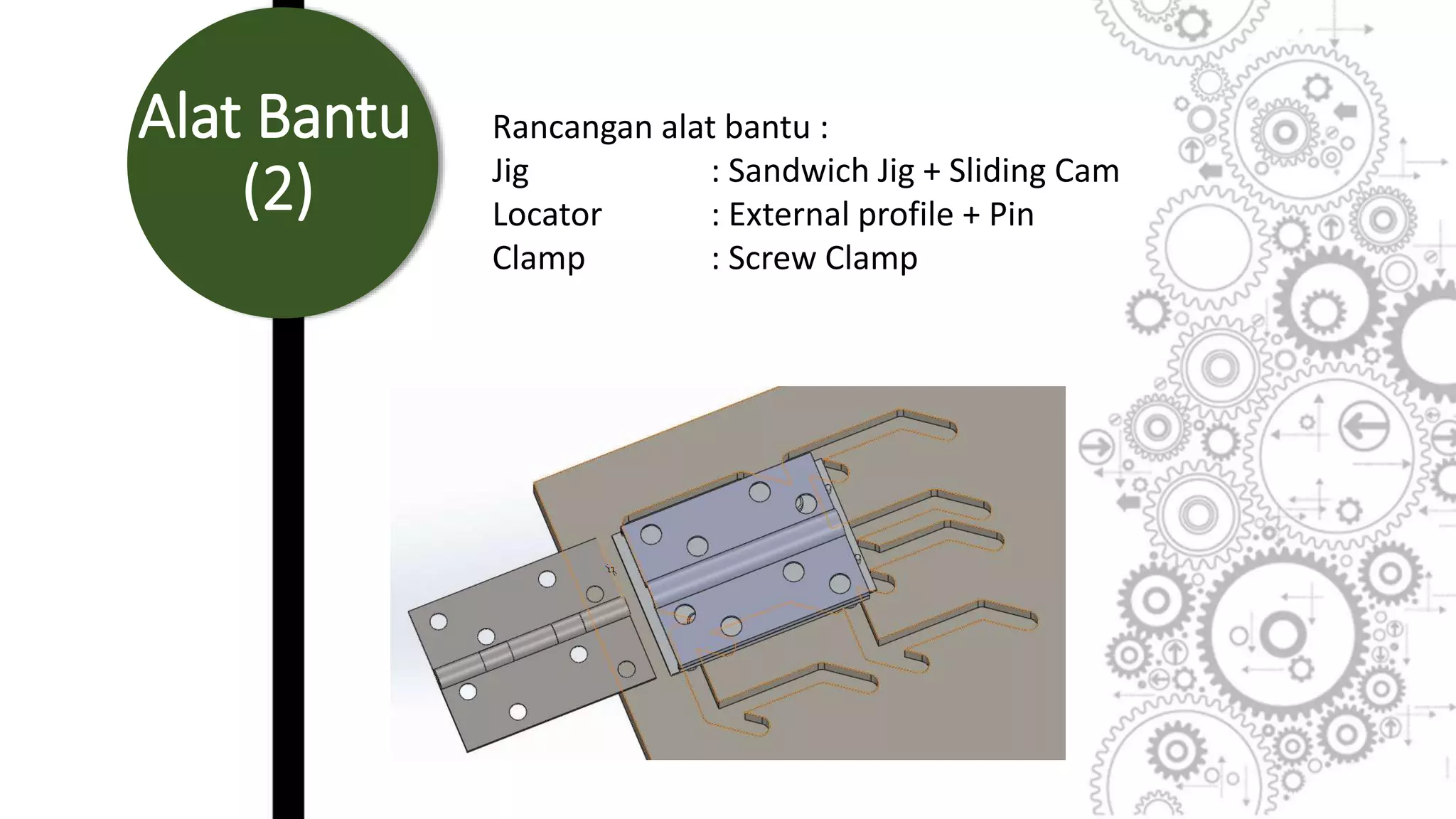 Perancangan Alat Bantu Chamfering Engsel Pintu (Hinge) | PPSX