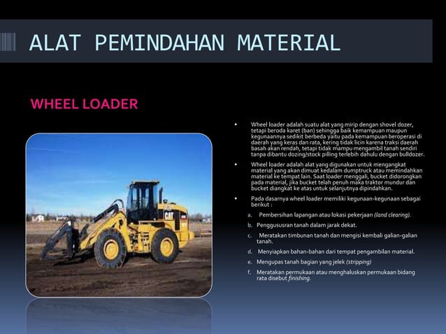 Alat berat | PPTX
