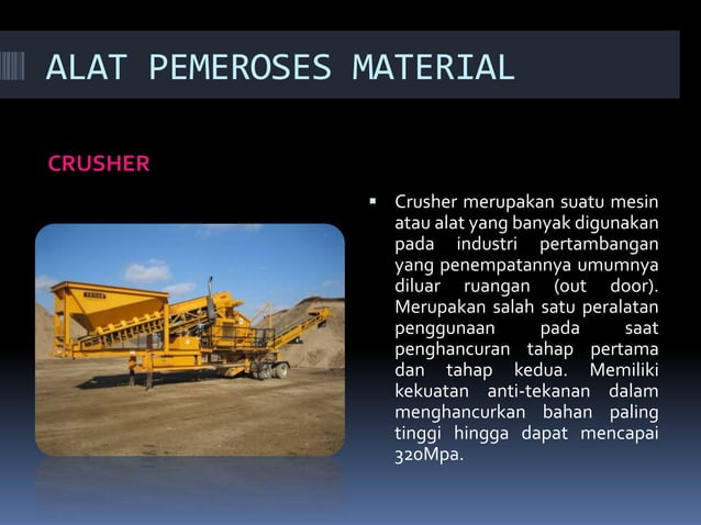 Alat berat | PPTX