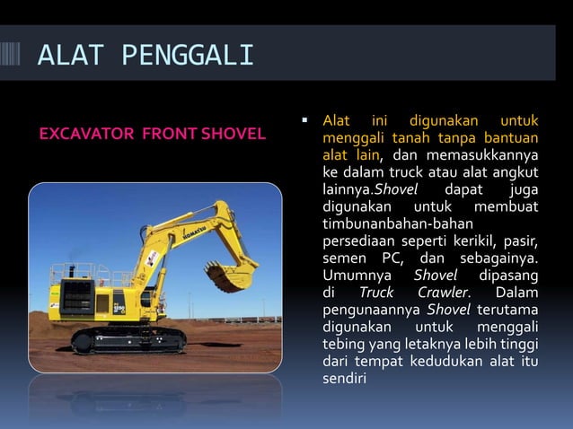 Alat berat | PPTX