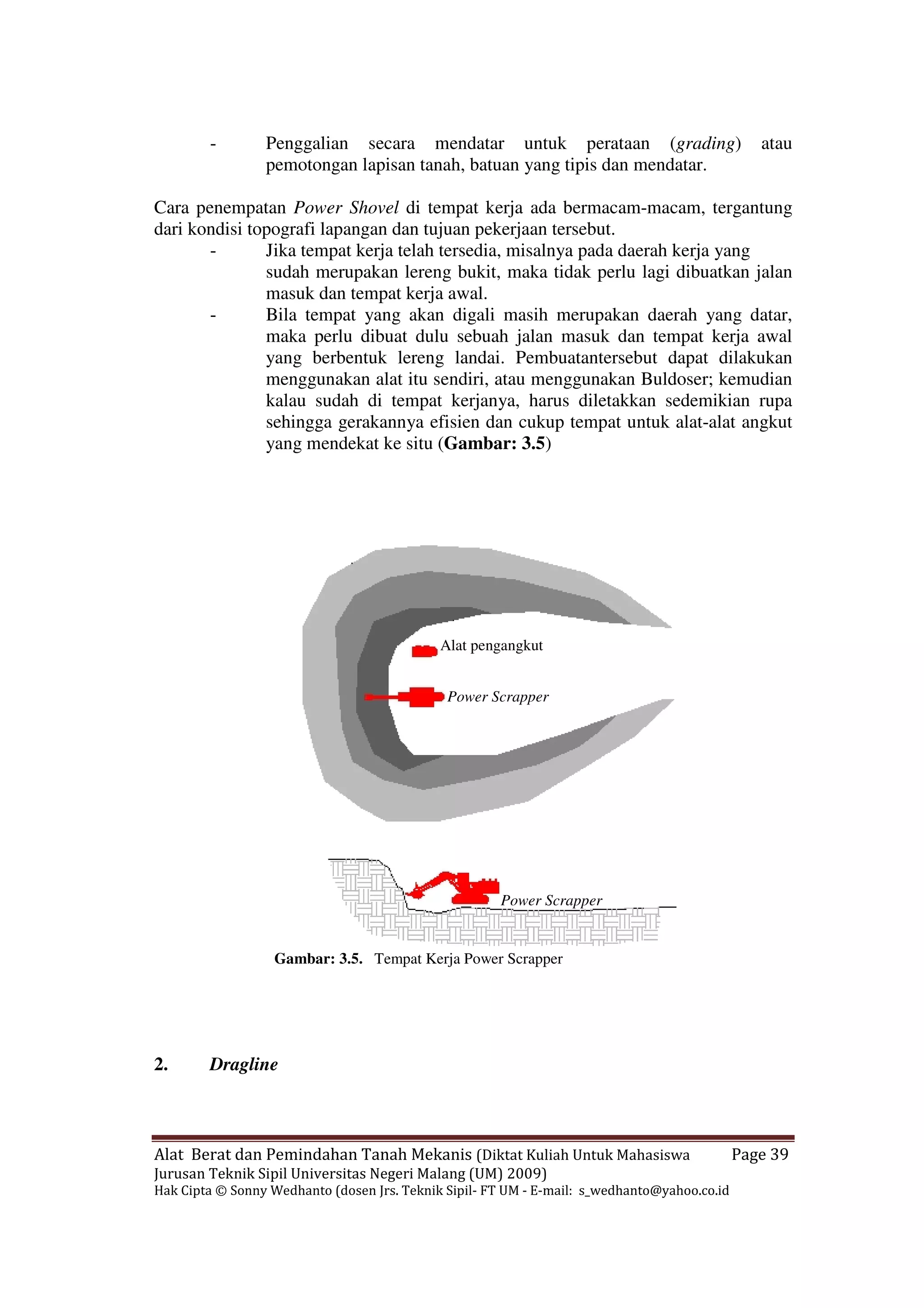 Alat berat dan pemindahan tanah mekanis bab iii penggunaan & kemampuan alat | PDF