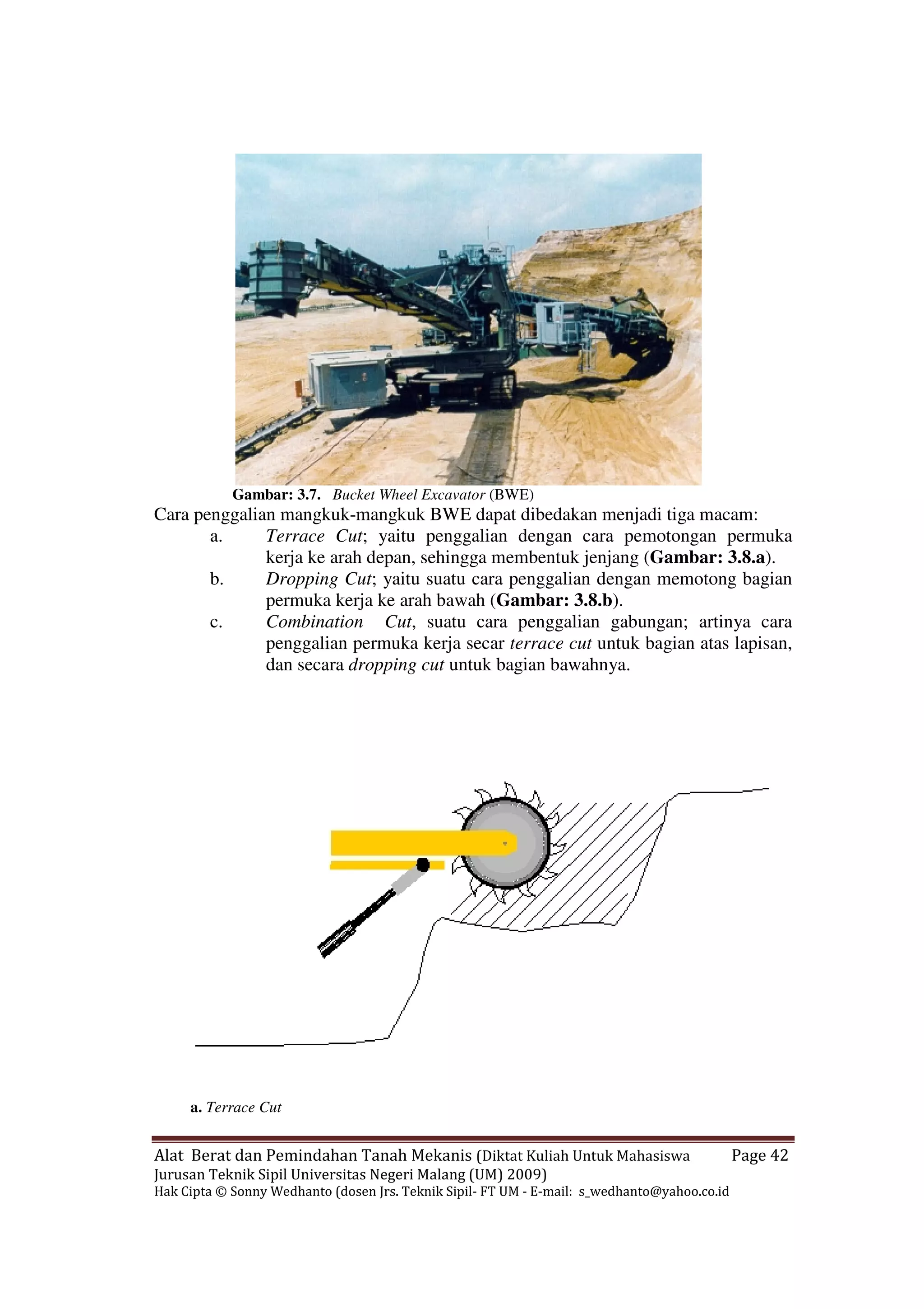 Alat berat dan pemindahan tanah mekanis bab iii penggunaan & kemampuan alat | PDF