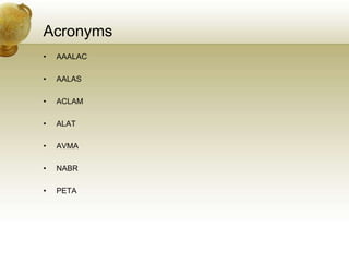 AALAS ALAT Chapter 1 History | PPT