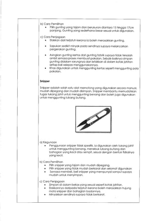 Alat dan bahan | PDF