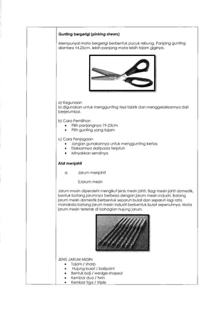 Alat dan bahan | PDF
