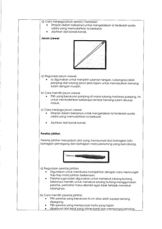 Alat dan bahan | PDF