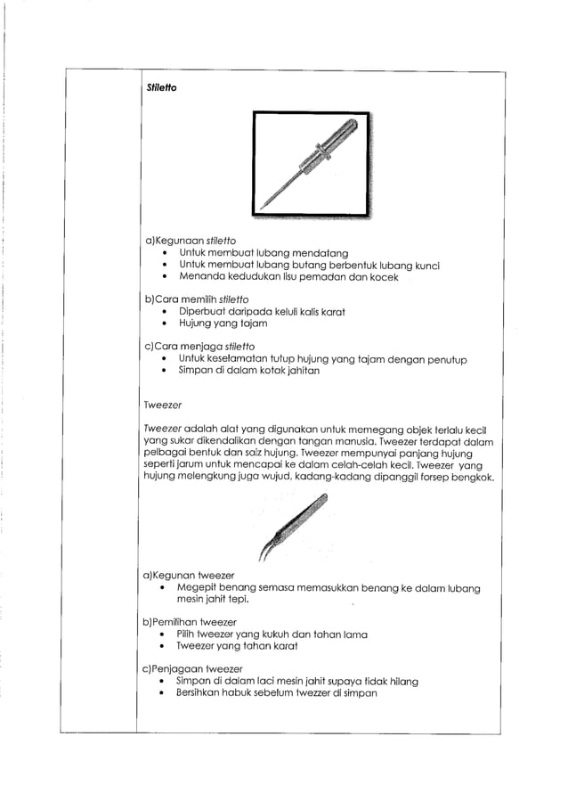 Alat dan bahan | PDF