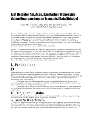 Alat detektor api | PDF