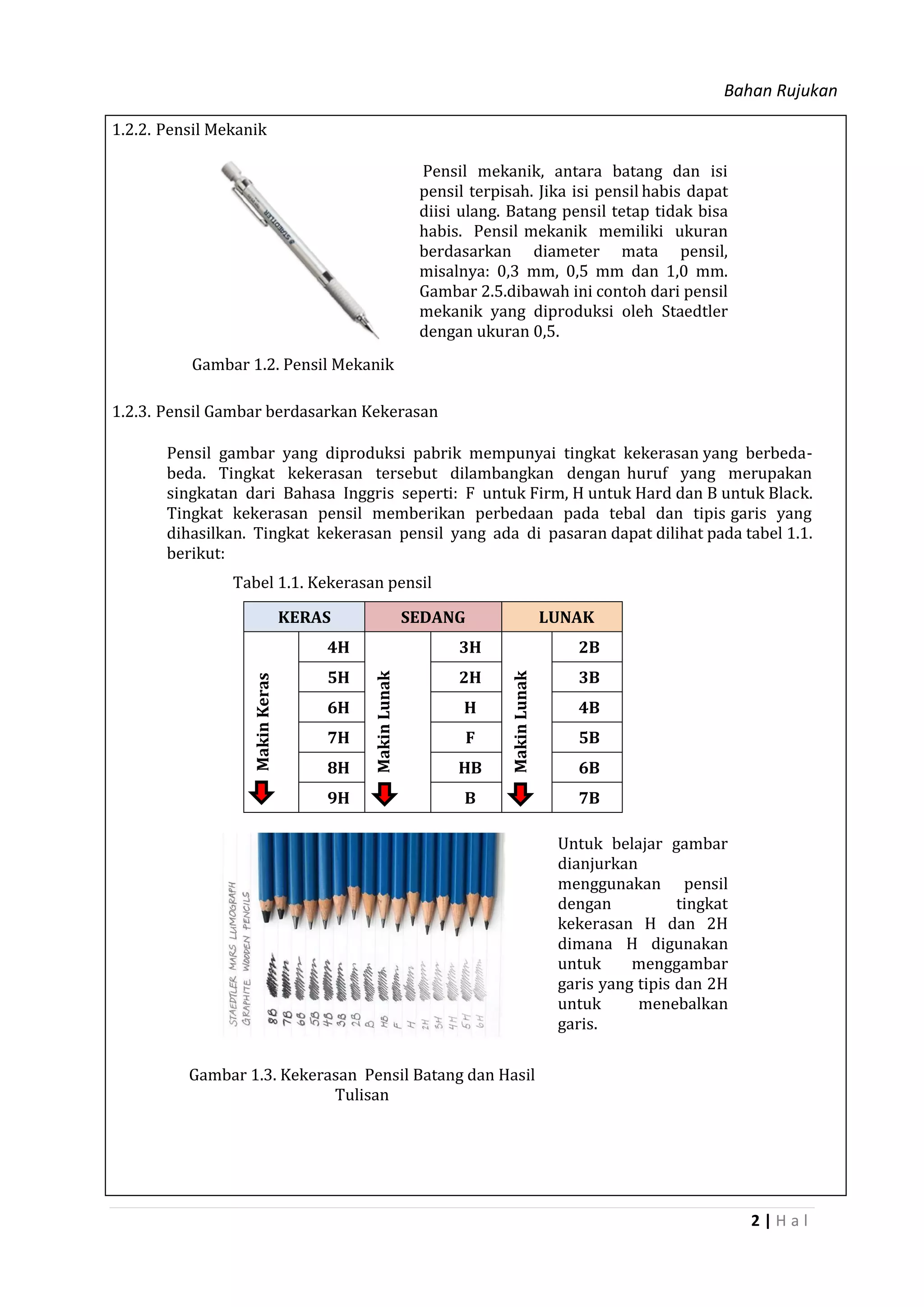 Alat gambar teknik manual | PDF