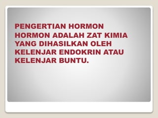 Alat indra dan hormon | PPTX