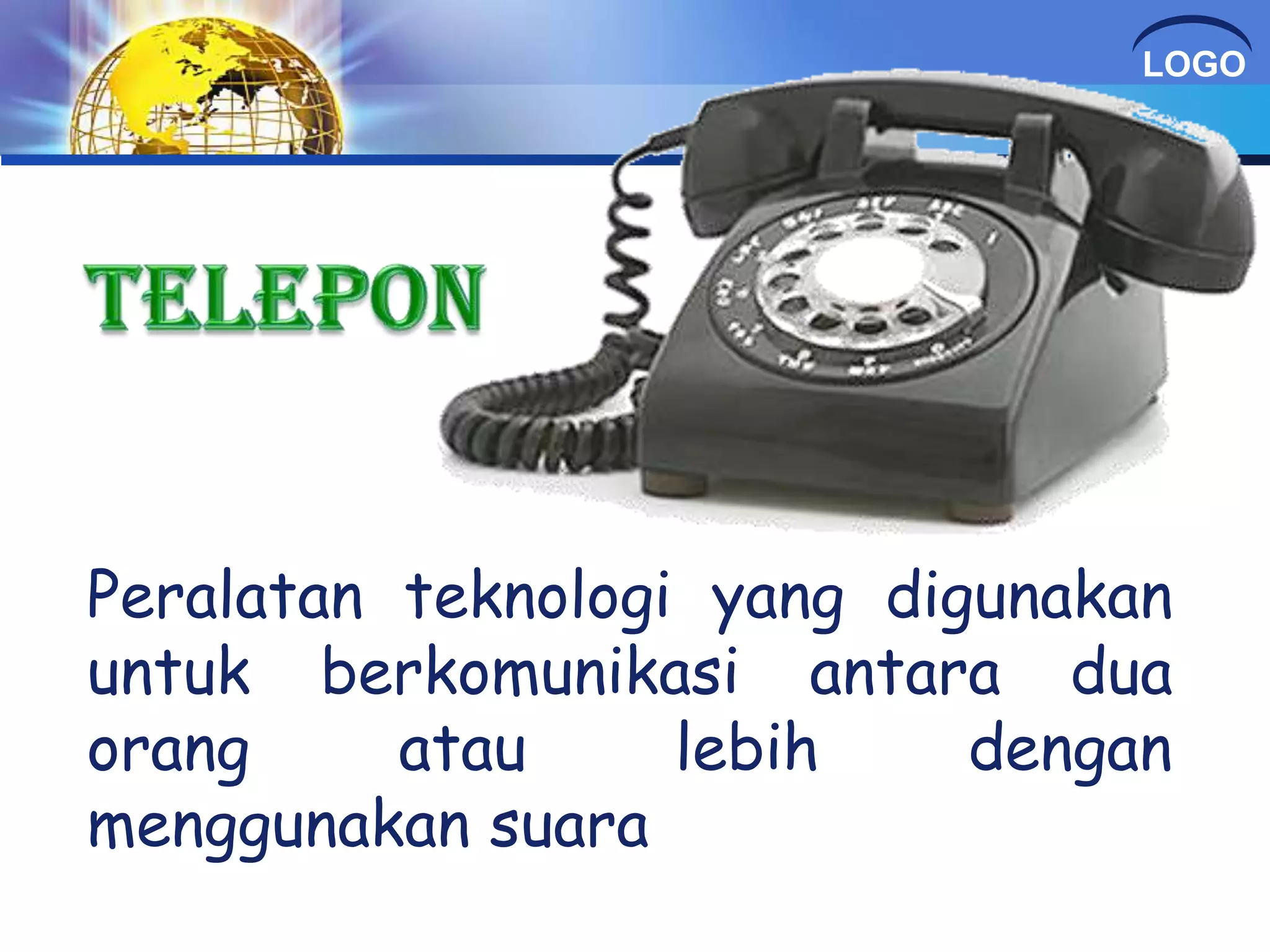 Alat informasi dan komunikasi | PPT