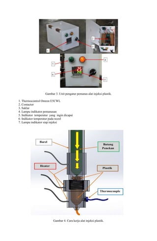 Alat injeksi plastik | DOCX