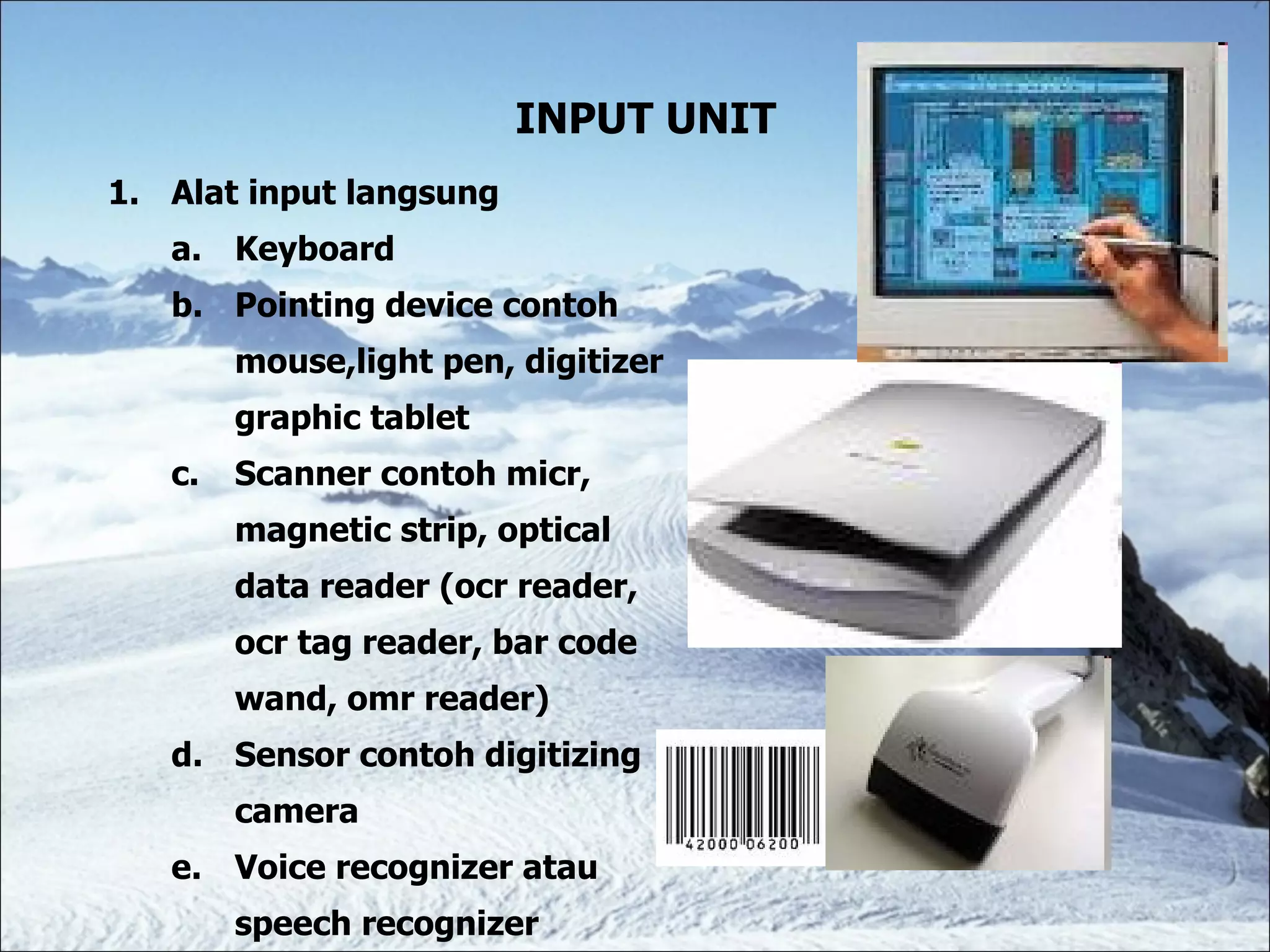 Alat input dan output | PPT