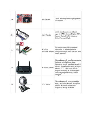 Alat input output | PDF