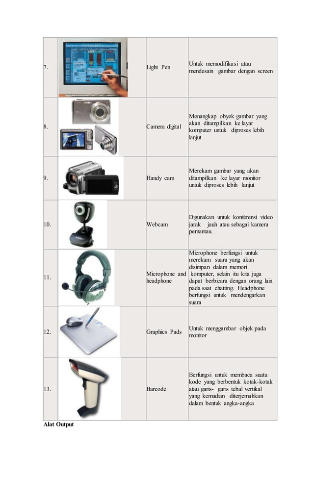 Alat input output | PDF