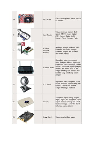 Alat input output | DOCX