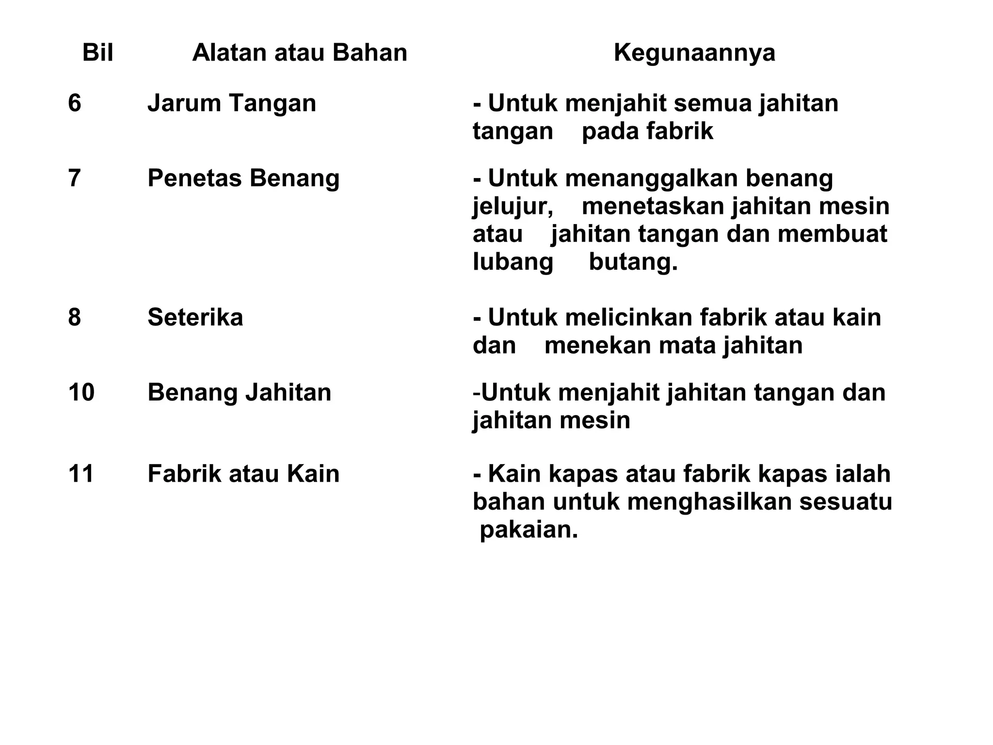 Alat Jahitan | PPT