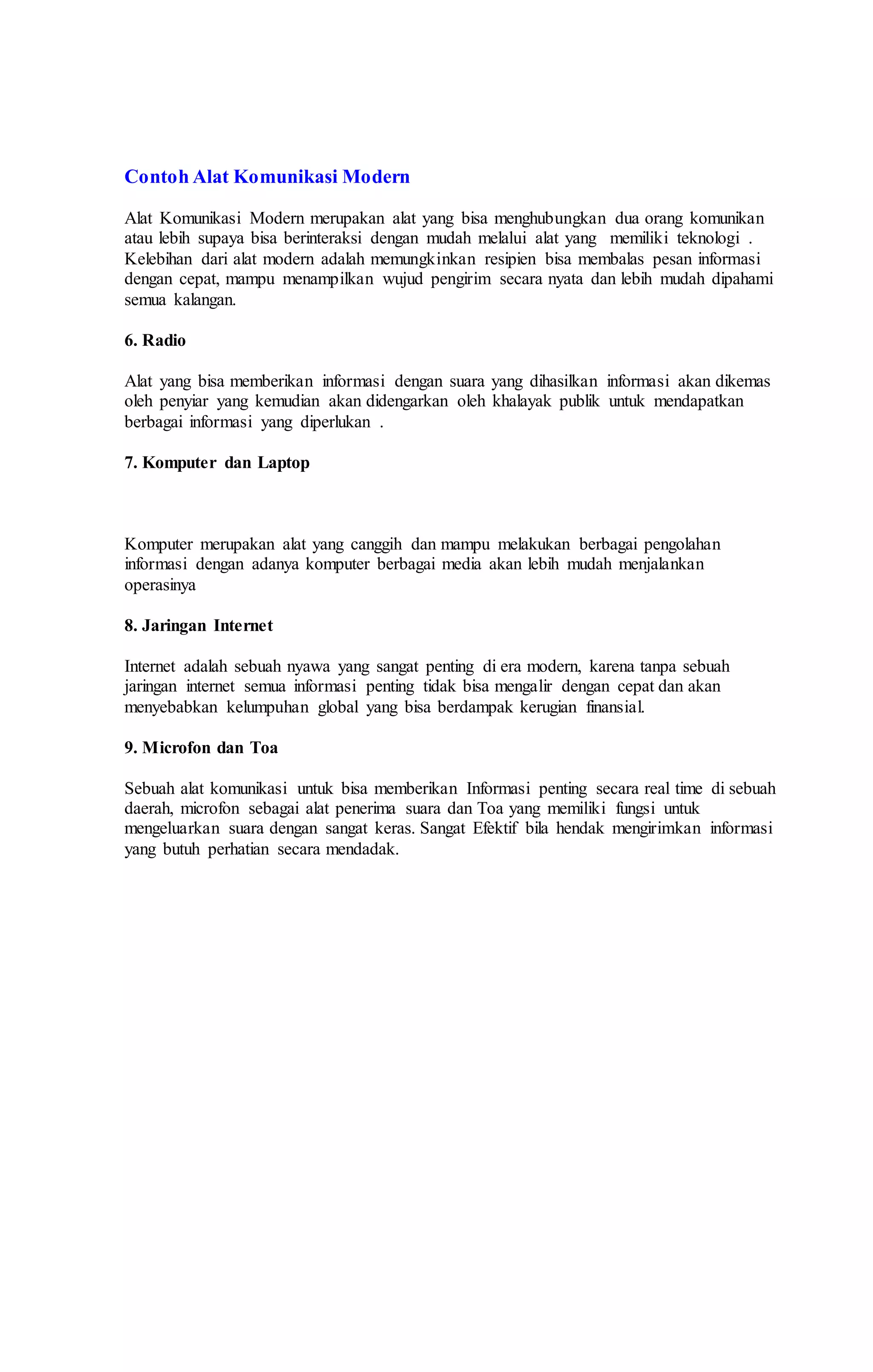 ALAT KOMUNIKASI TRADISIONAL dan modern.docx