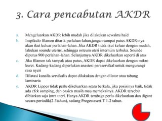 Alat kontrasepsi dalam rahim STIKES MUHAMMADIYAH KUDUS NISA | PPTX