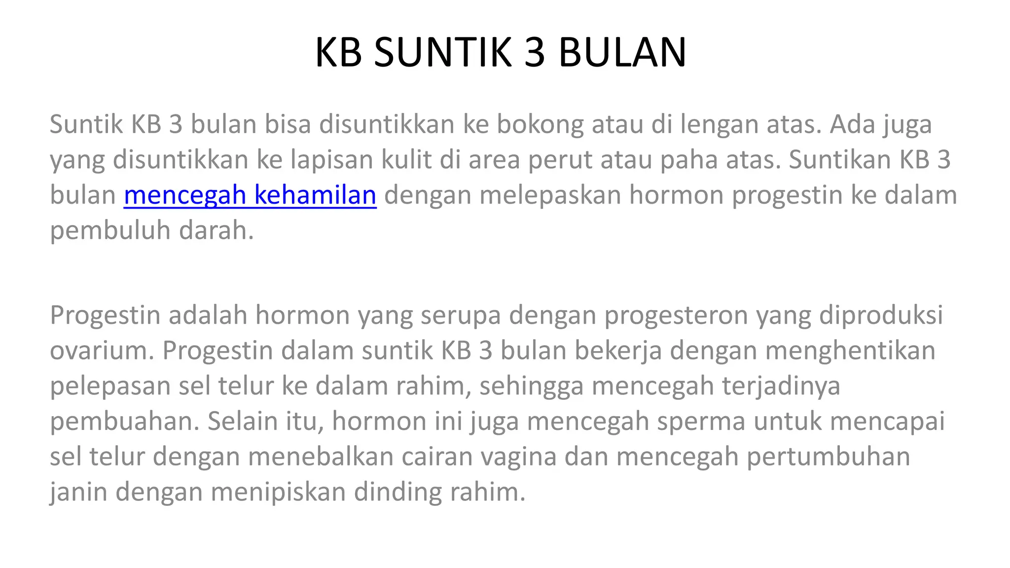 ALAT KONTRASEPSI Metode kontrasepsi jangka panjang | PPTX