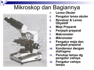 ALAT LABORATORIUM DAN MIKROSKOP DALAM LINGKUNGAN SEKOLAH.ppt