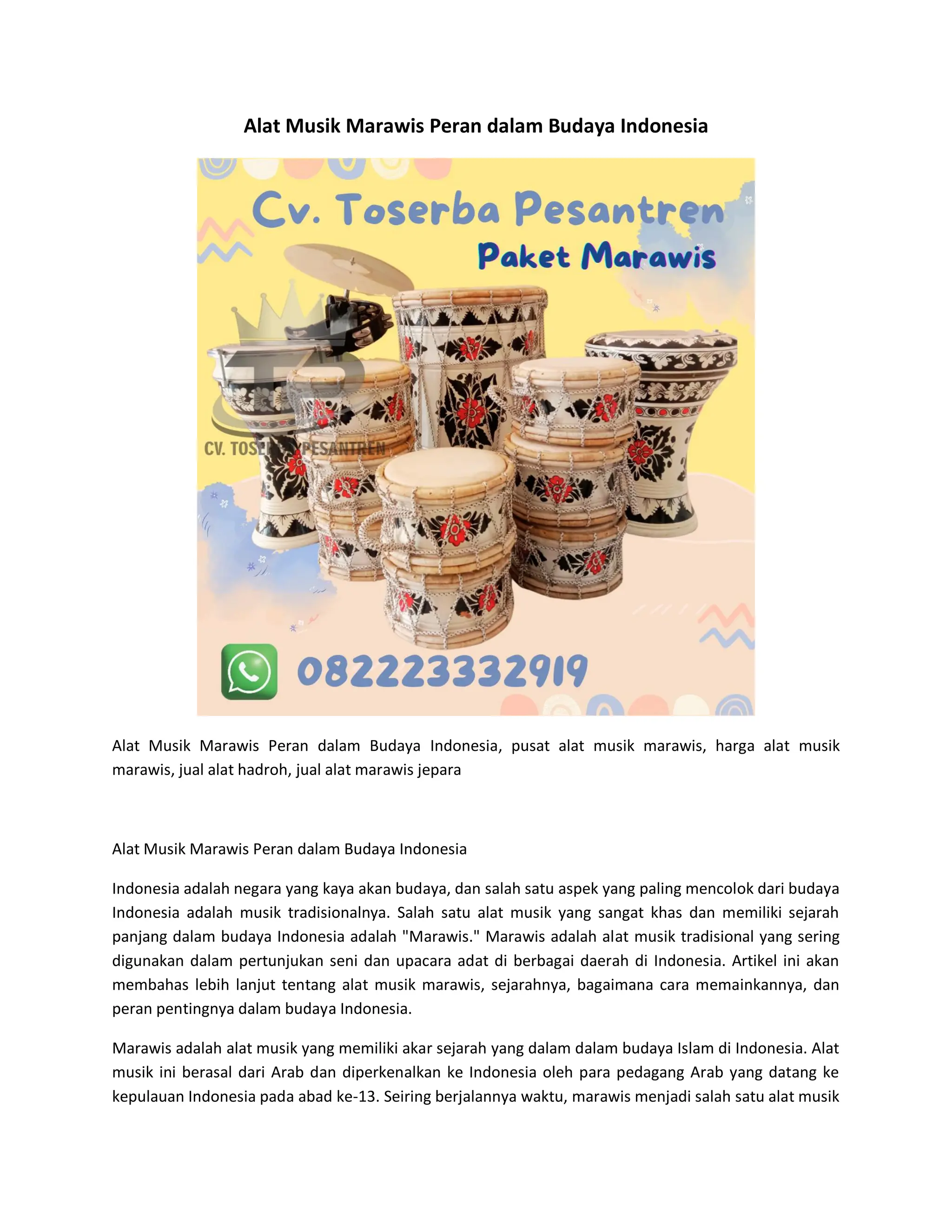 Alat Musik Marawis Peran dalam Budaya Indonesia.pdf