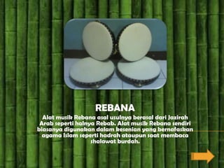 ALAT MUSIK TRADISIONAL | PPTX