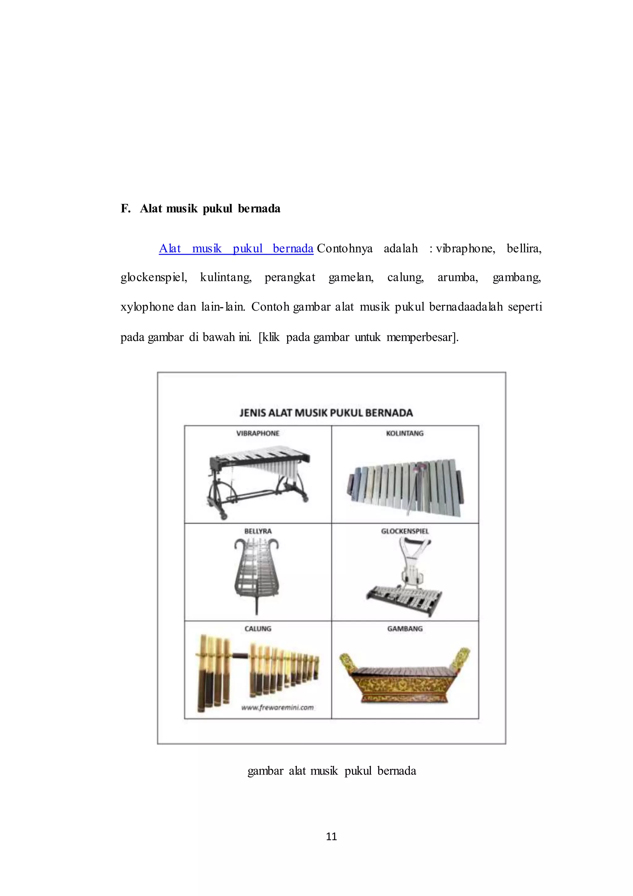 Alat musik tradisional | DOCX