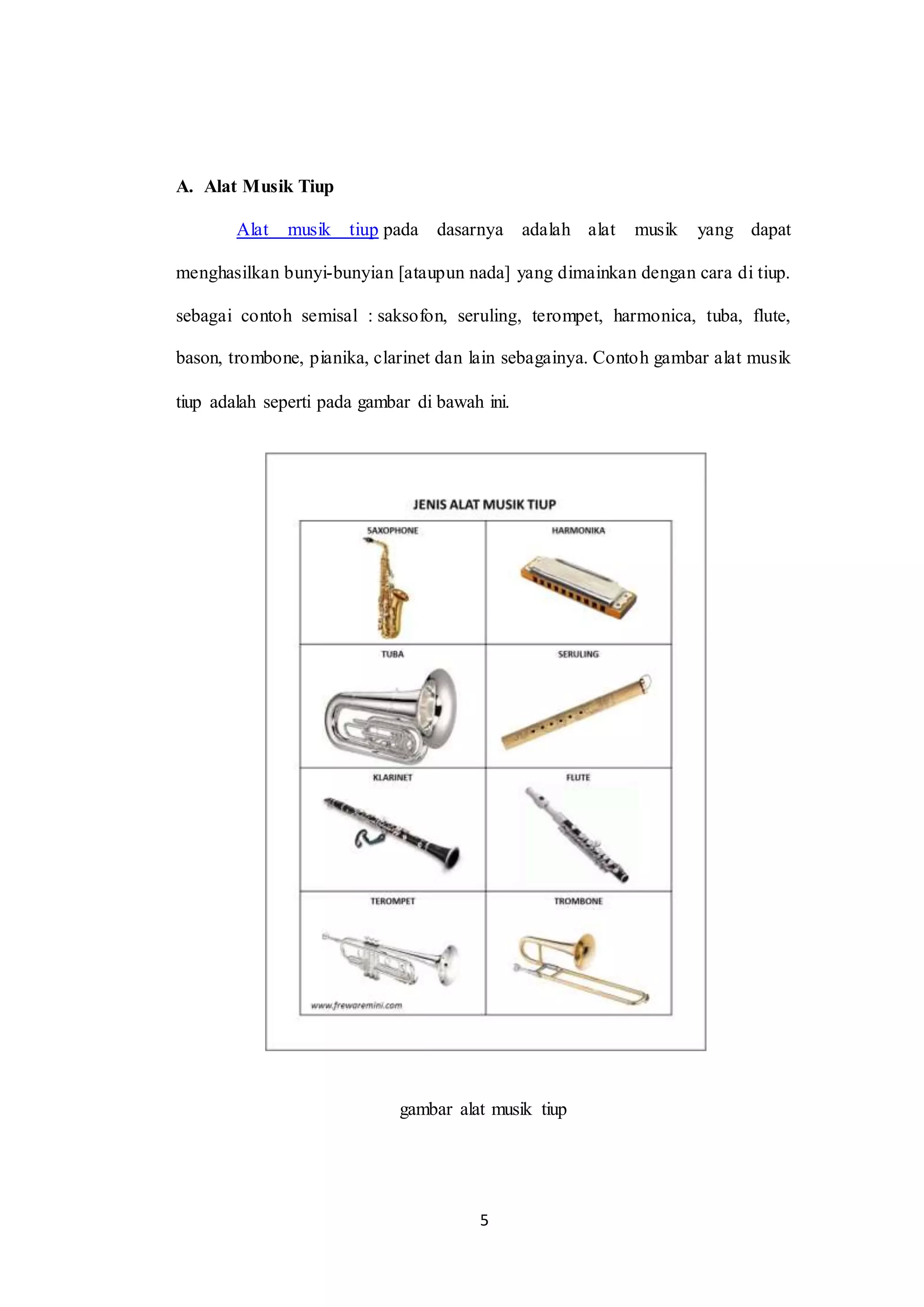 Alat musik tradisional | DOCX