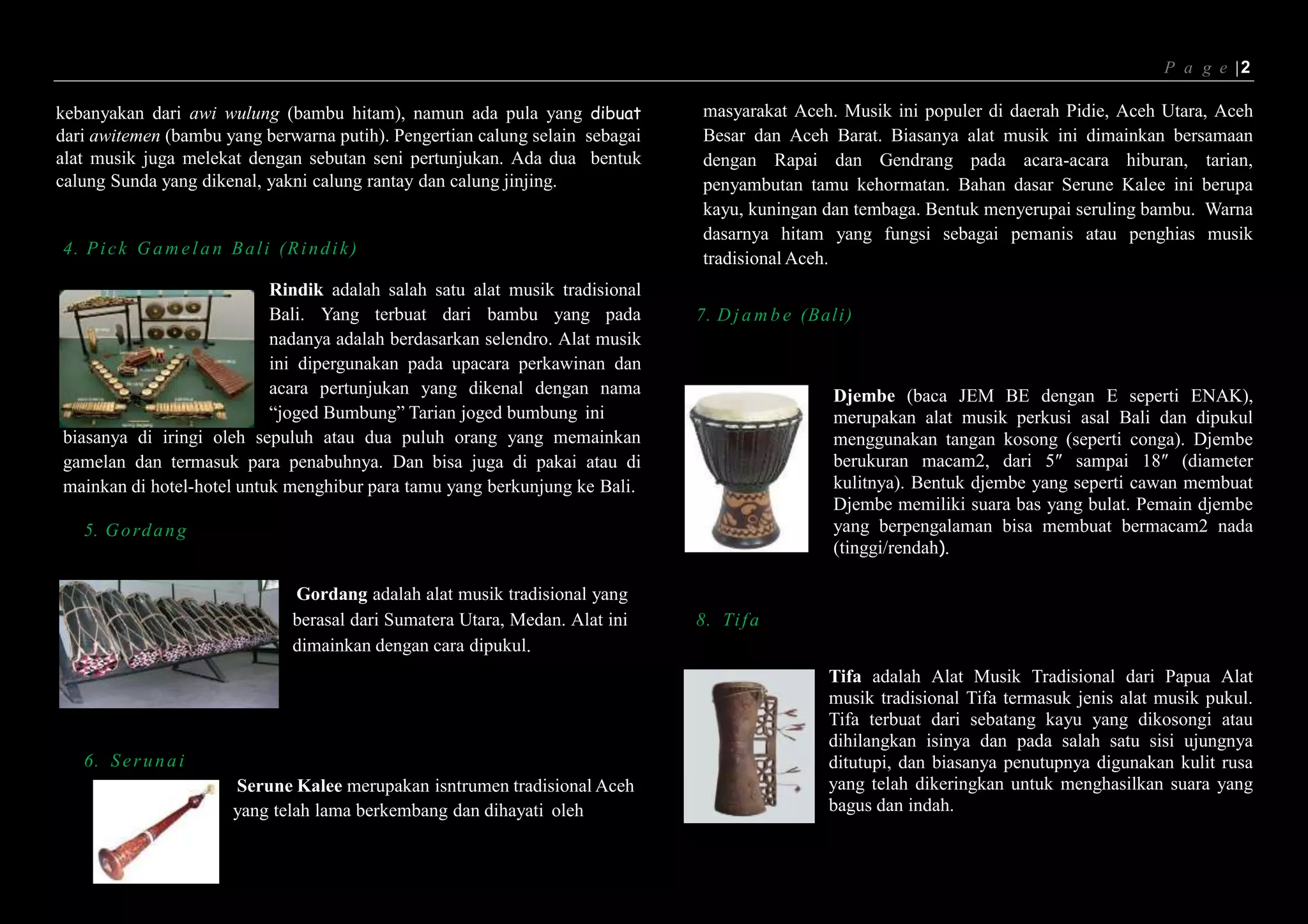 Alatmusik tradisional nusantara | PPTX