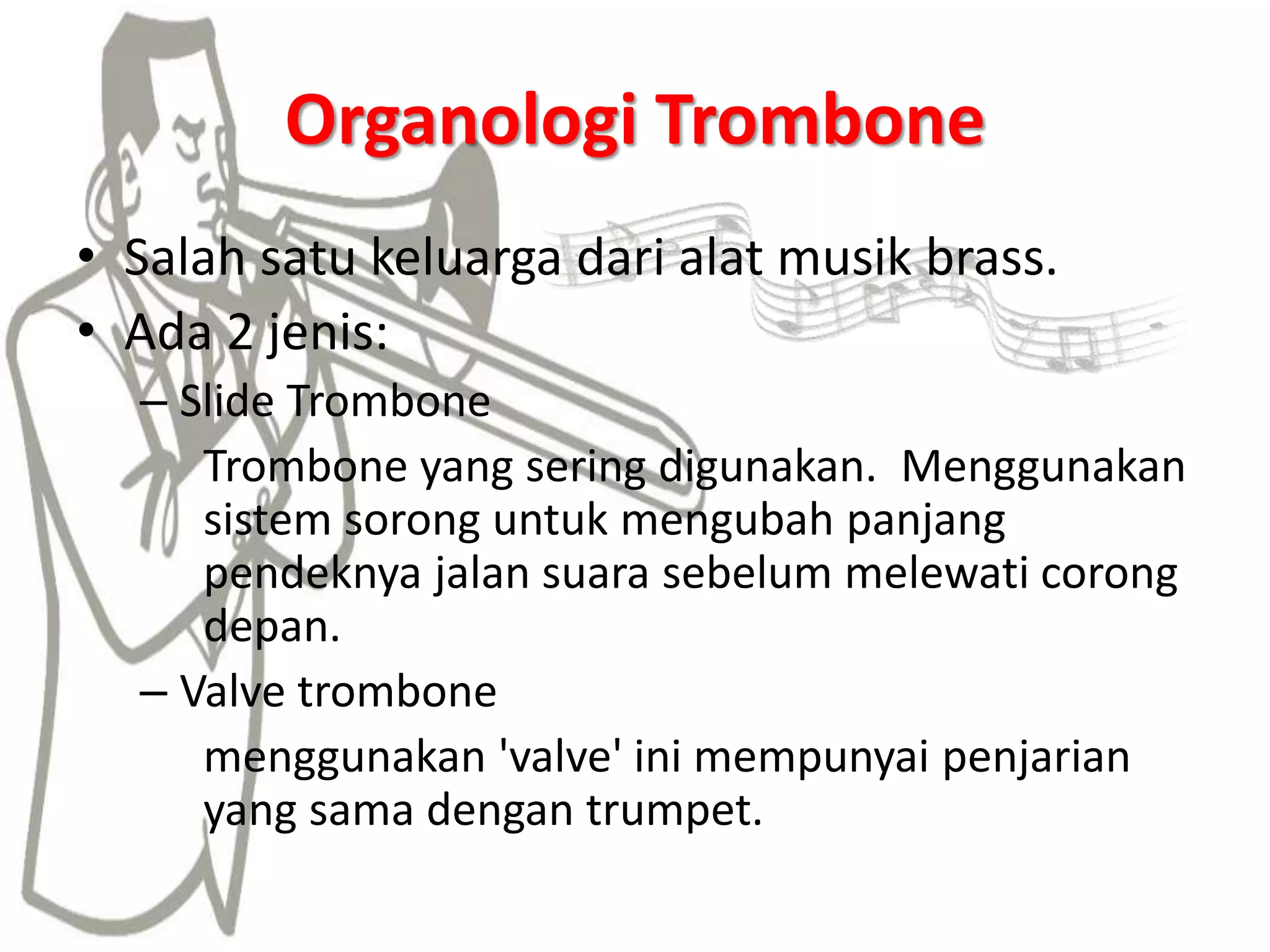 Alat musik trombone 2 | PPTX