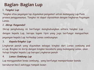 Alat Optik Lup (Kaca Pembesar) | PPTX