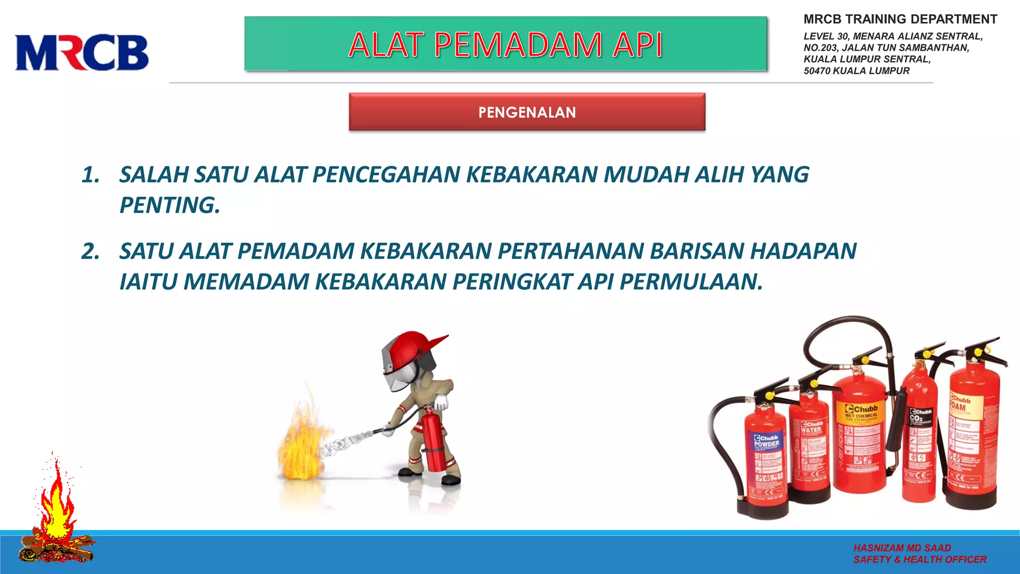 Alat Pemadam Api (ABC) | PDF