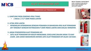 Alat Pemadam Api (ABC) | PDF