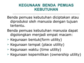 Alat pemuas kebutuhan | PPT