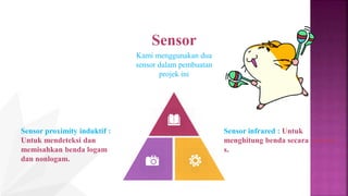 PPT Alat pendeteksi dan penghitungan barang logam dan nonlogam otomatis ...