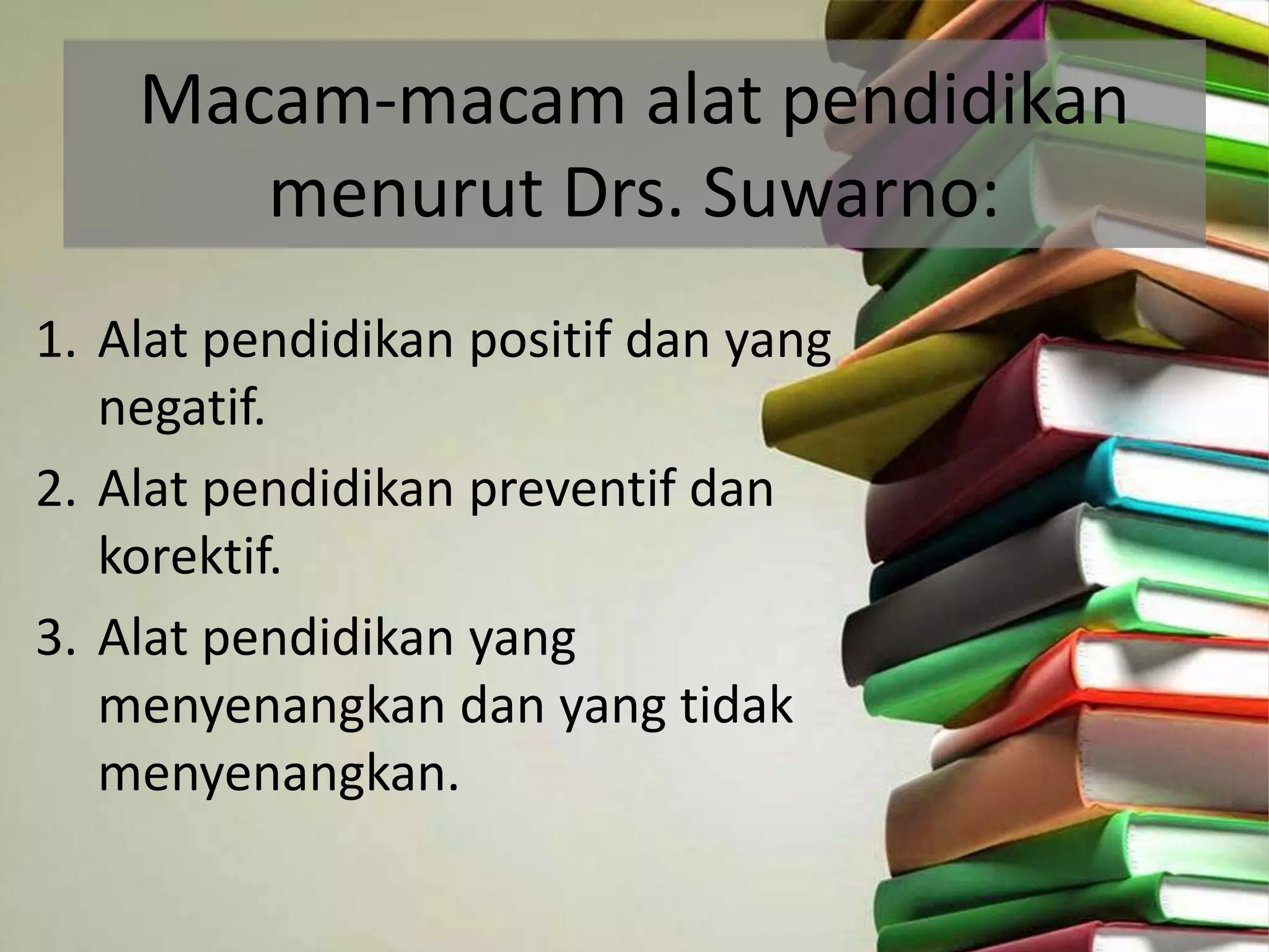 Alat pendidikan | PPTX