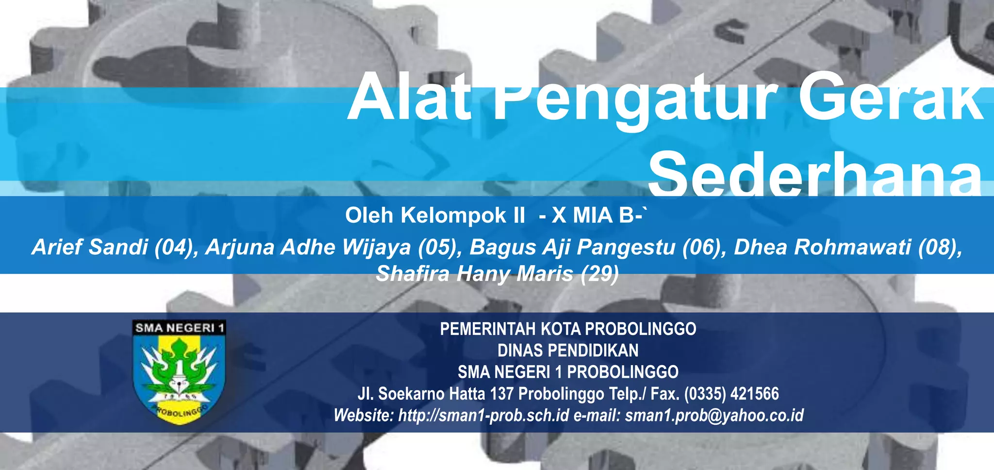 Alat Pengatur Gerak Sederhana | PPTX