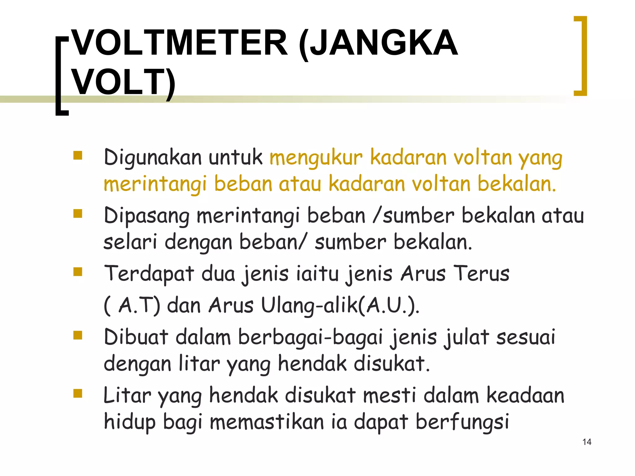 Alat pengukuran | PPT
